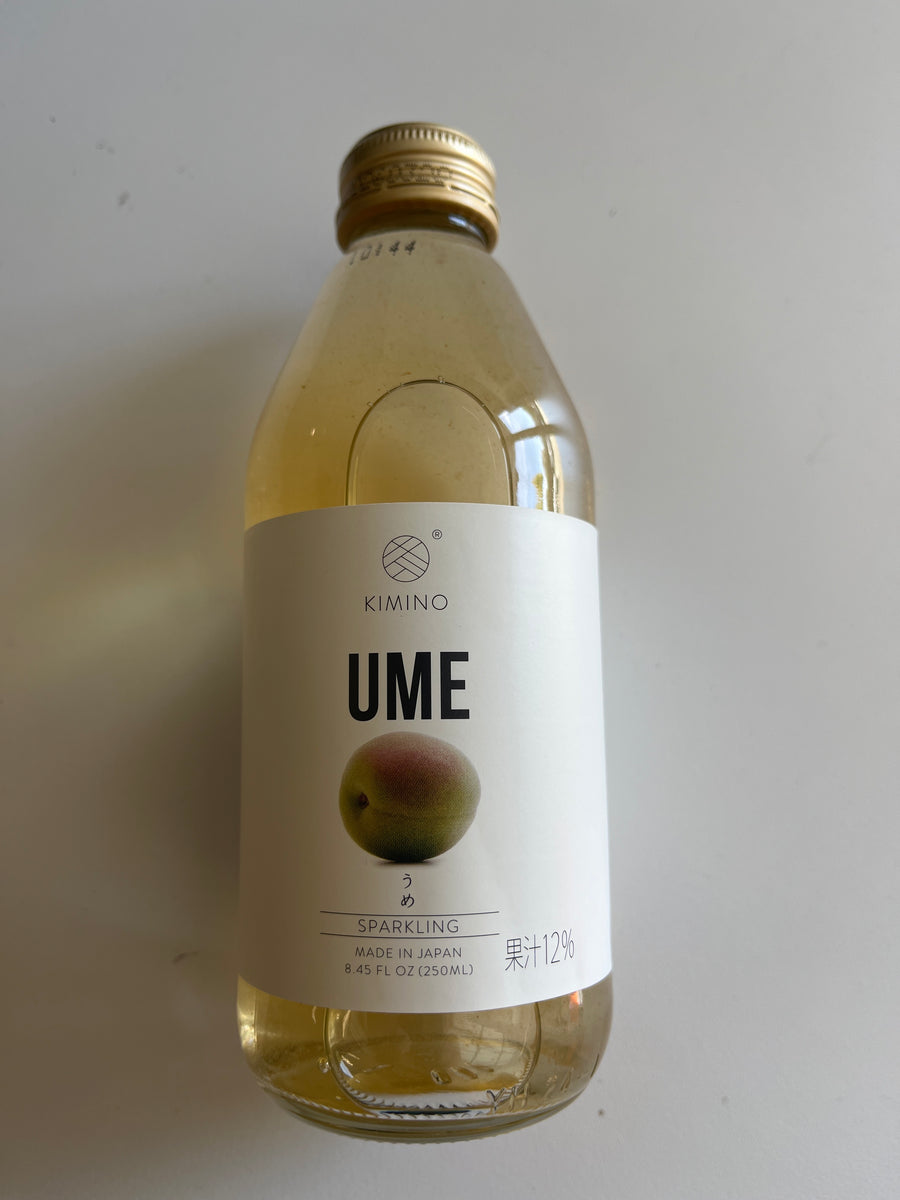 Kimino UME Sparkling 250ml 青梅氣泡飲250ml – Combo Market